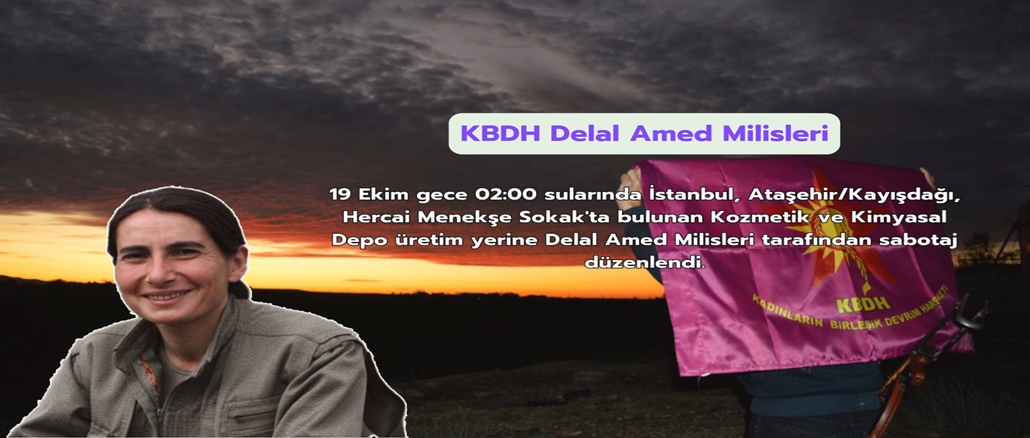 KBDH Delal Amed Milisleri: İstanbul’da Kozmetik ve Kimyasal Üretim ...